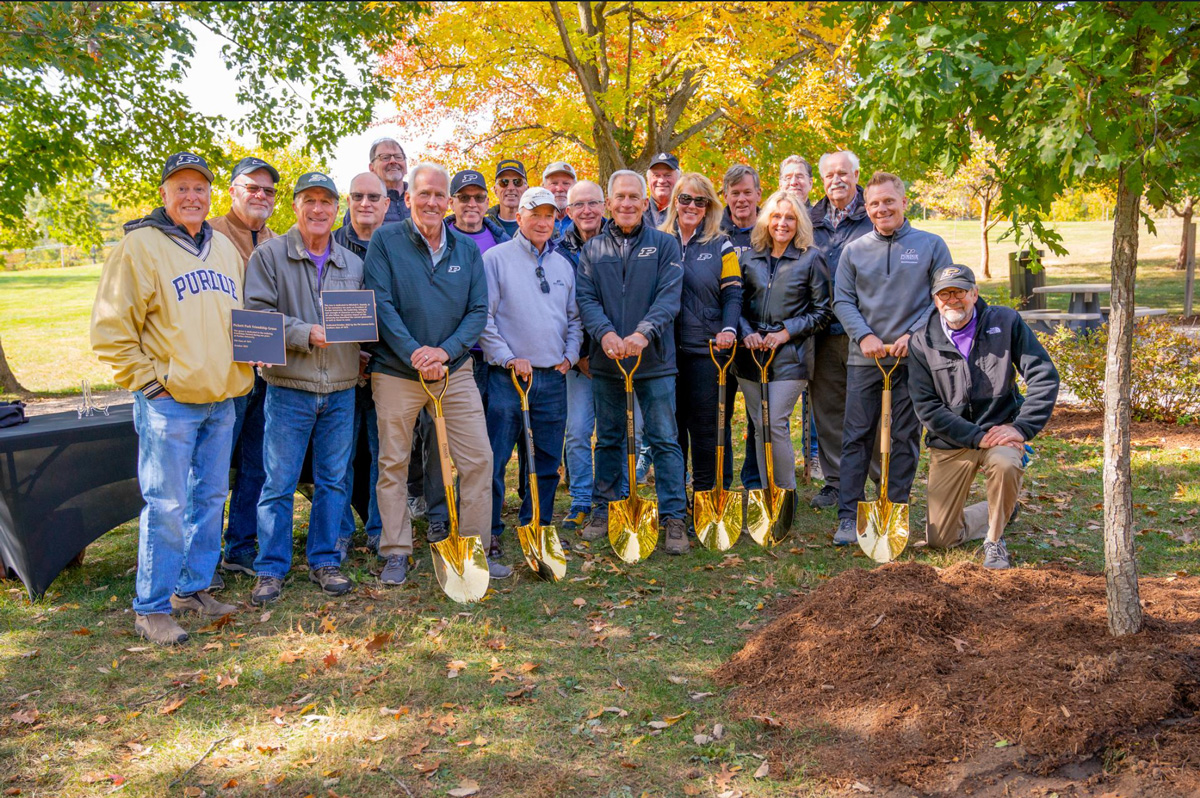 Donation Creates Friendship Grove - Vice Provost for Student Life ...