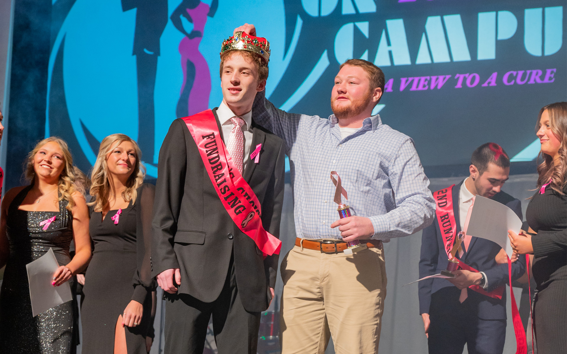 Big Man on Campus Raises Breast Cancer Awareness - Vice Provost for ...