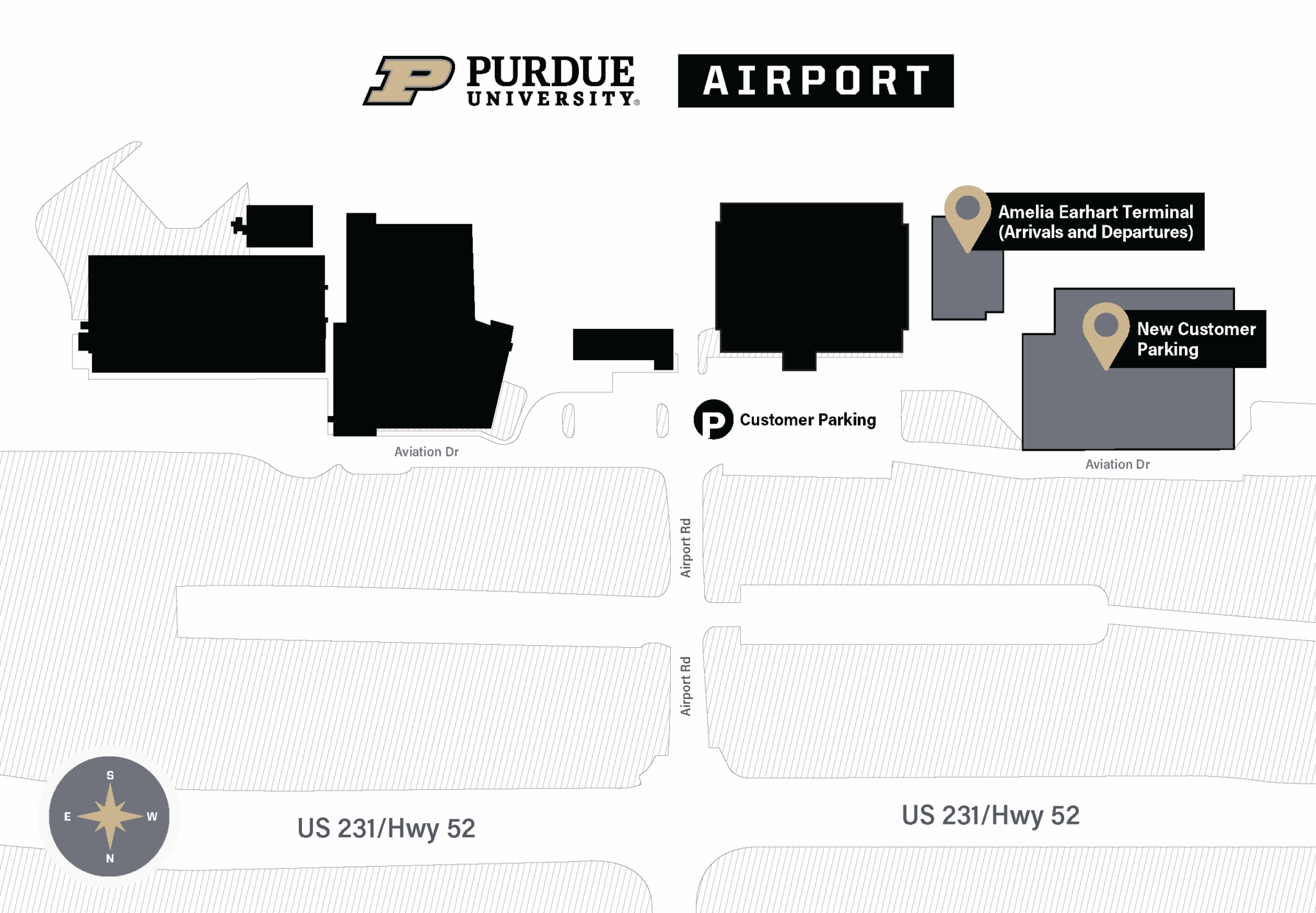 Parking and Transportation - Purdue University Airport