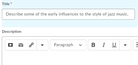 - D2L Brightspace resources - Purdue University