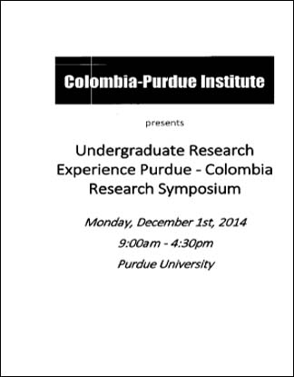 Undergraduate Research Experience Purdue - Colombia (UREP-C) | Colombia ...