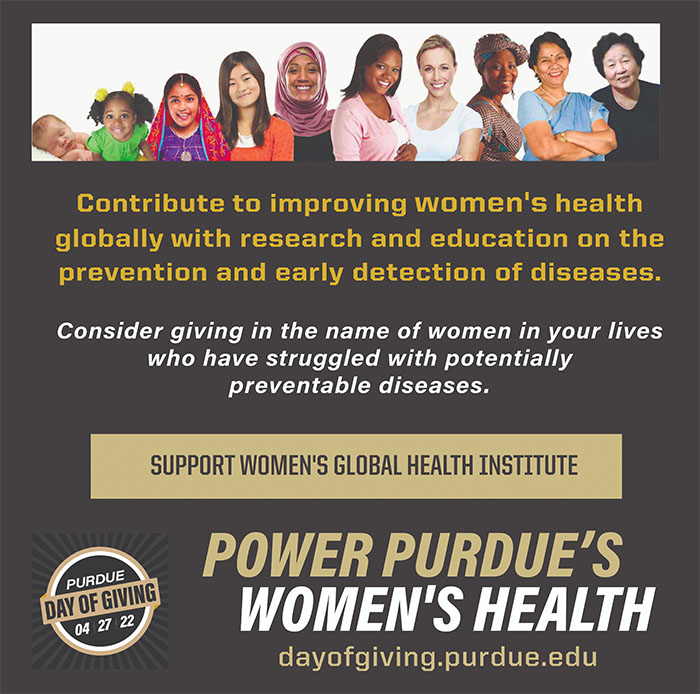 Women's Global Health Institute - Purdue University