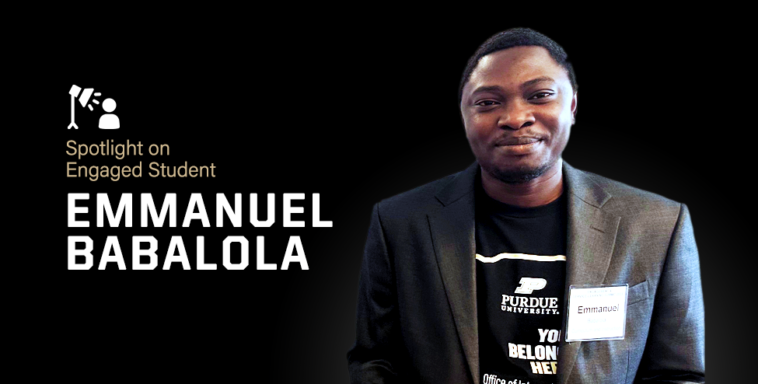 Spotlight on Engaged Student: Emmanuel Babalola