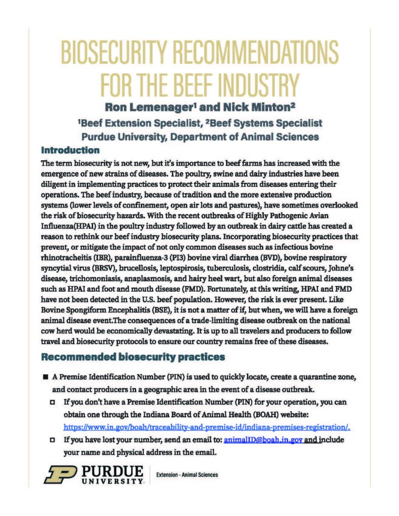 Avian Influenza – INPREP- INdiana PREPared