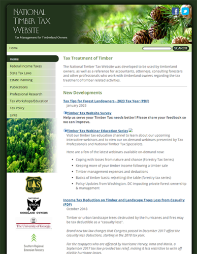 Tax Information For Woodland Owners