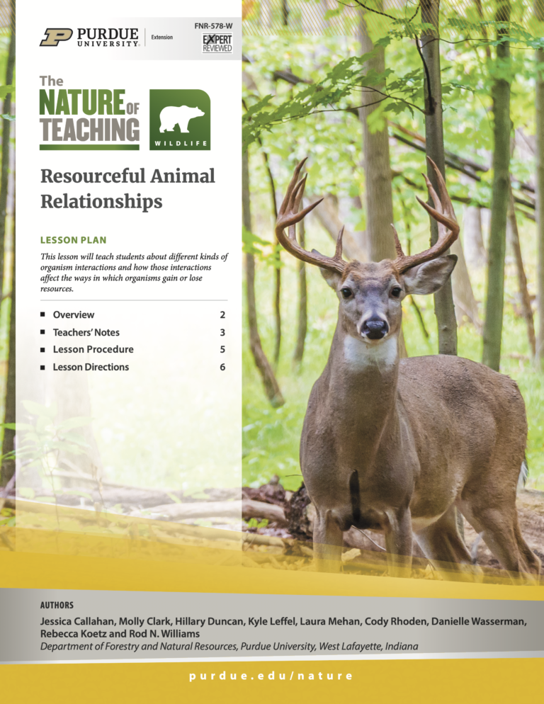 New Publication – Resourceful Animal Relationships | Purdue Extension ...