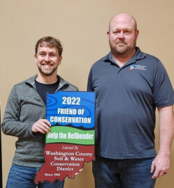 Help the Hellbender Team Receives Awards