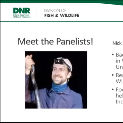 New Indiana DNR Webinar, Conservation of the Hellbender: Experts Unite
