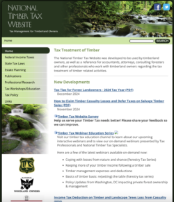 Tax Information For Woodland Owners