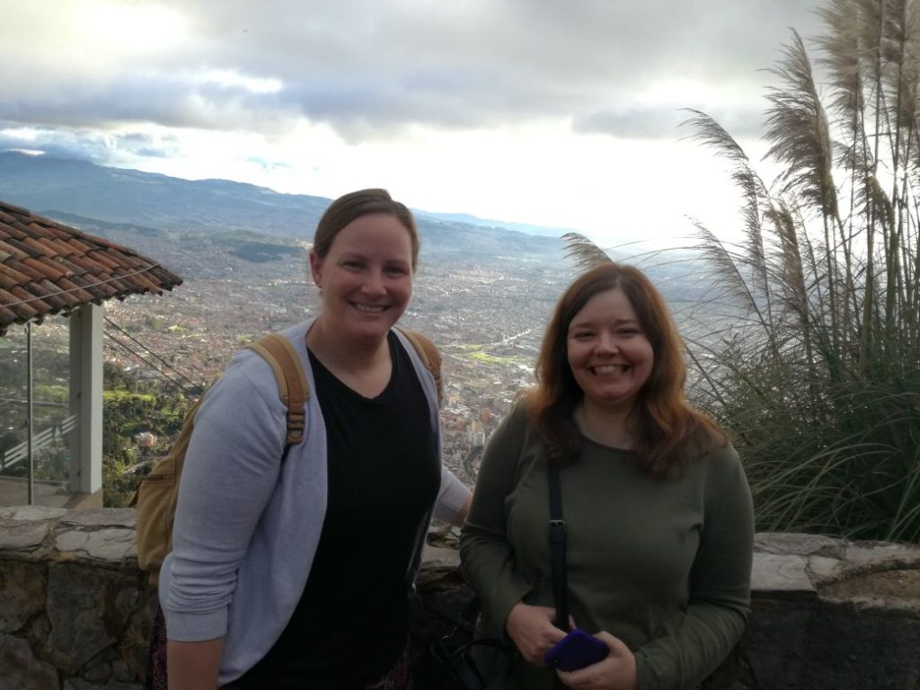 Dr. Claxton & Amanda Arnold visit National University of Colombia in Bogotá