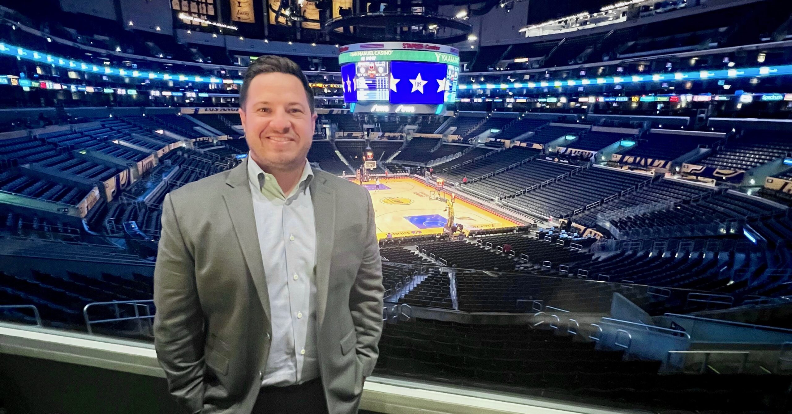 Purdue HTM alum serves up hospitality at star-studded Staples Center ...