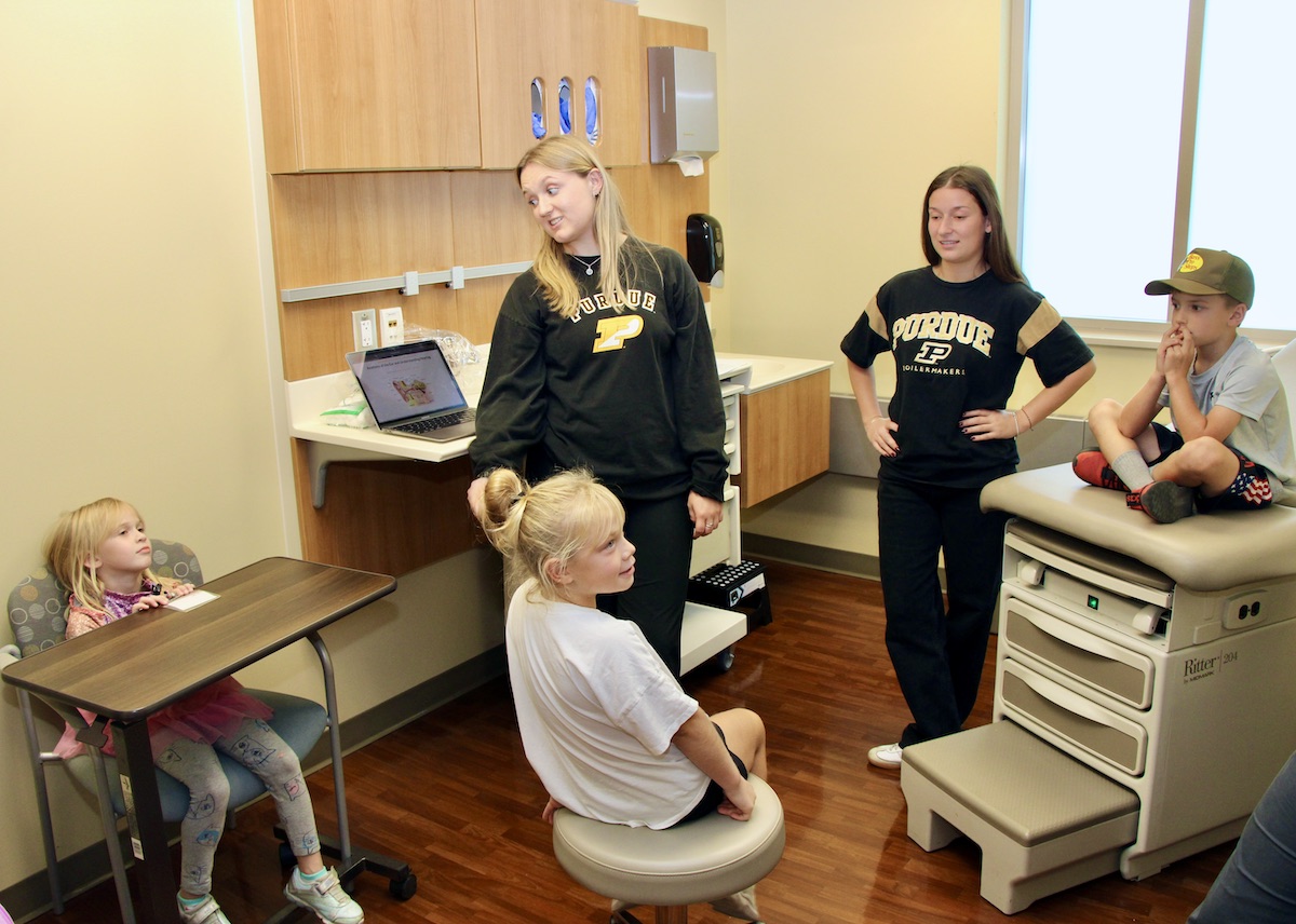 Purdue Curiosity Clinic provides future nurses, audiologists and speech ...