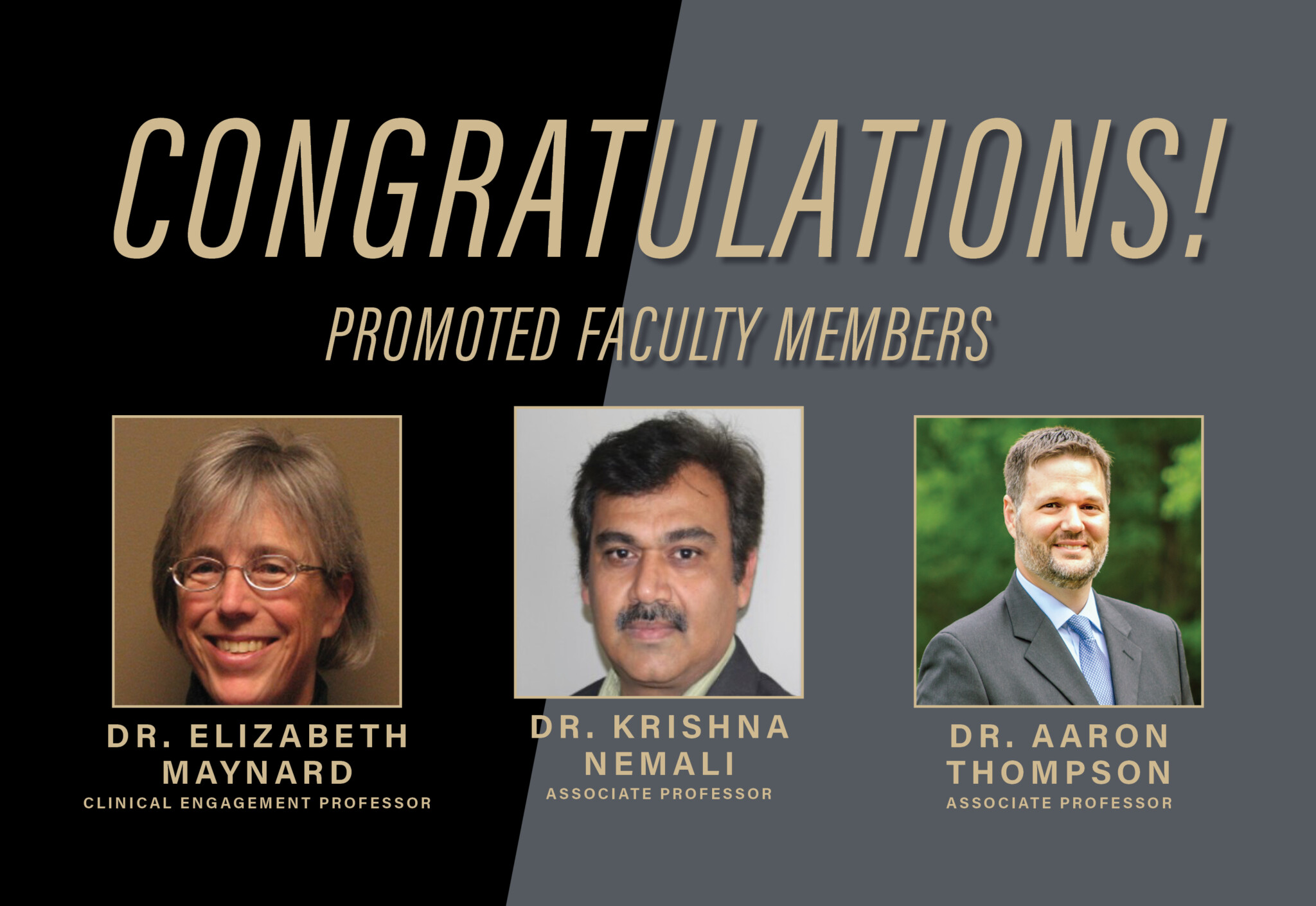 Faculty Promotions Announced | Purdue University HLA Happenings
