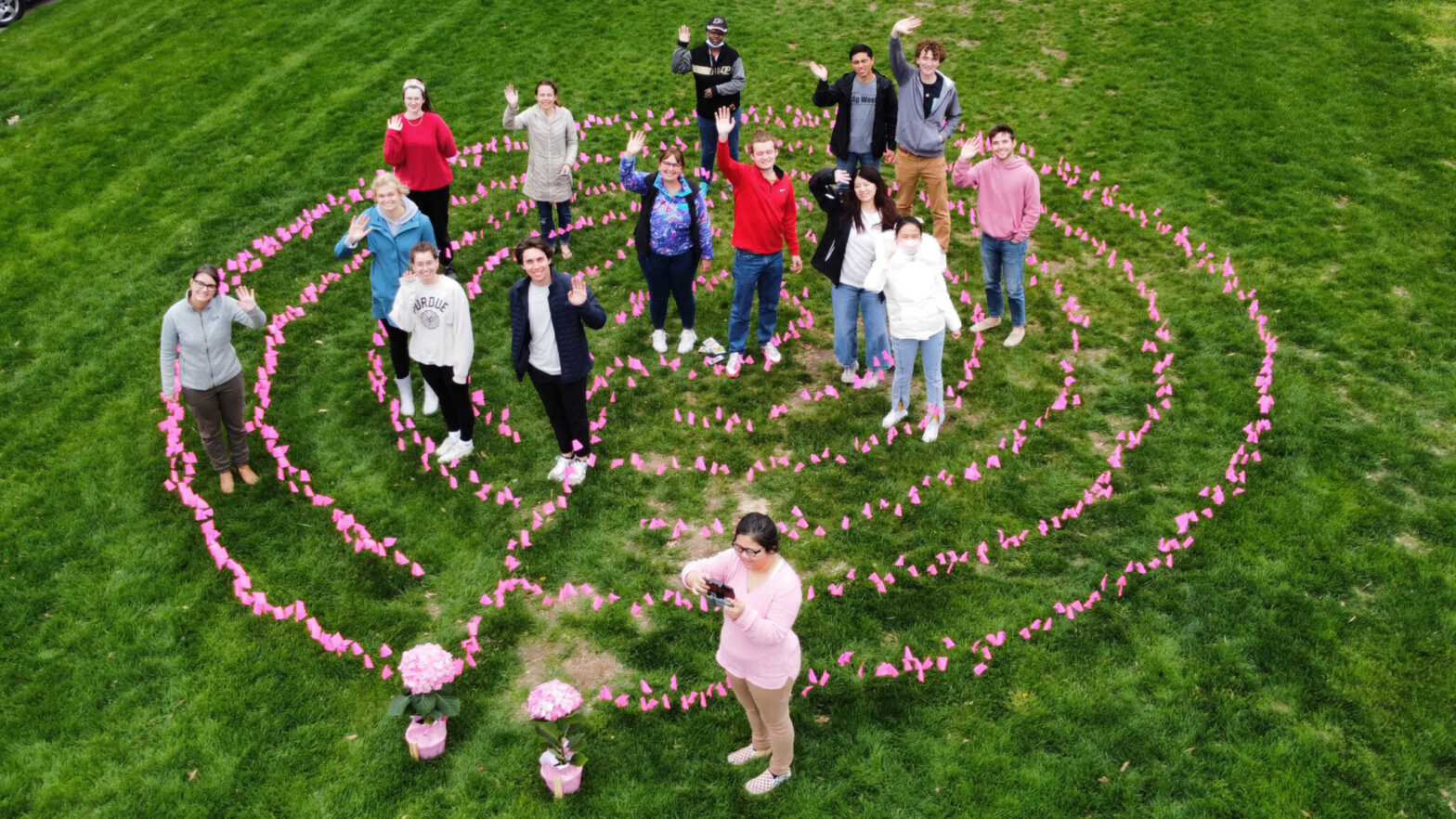 LA 482’s Temporary Art Installation | Purdue University HLA Happenings