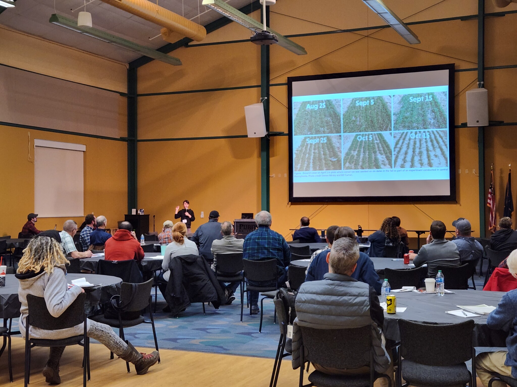 Ashley Adair Co-Hosted Indiana Organic Grain Farmer Meeting | Purdue ...