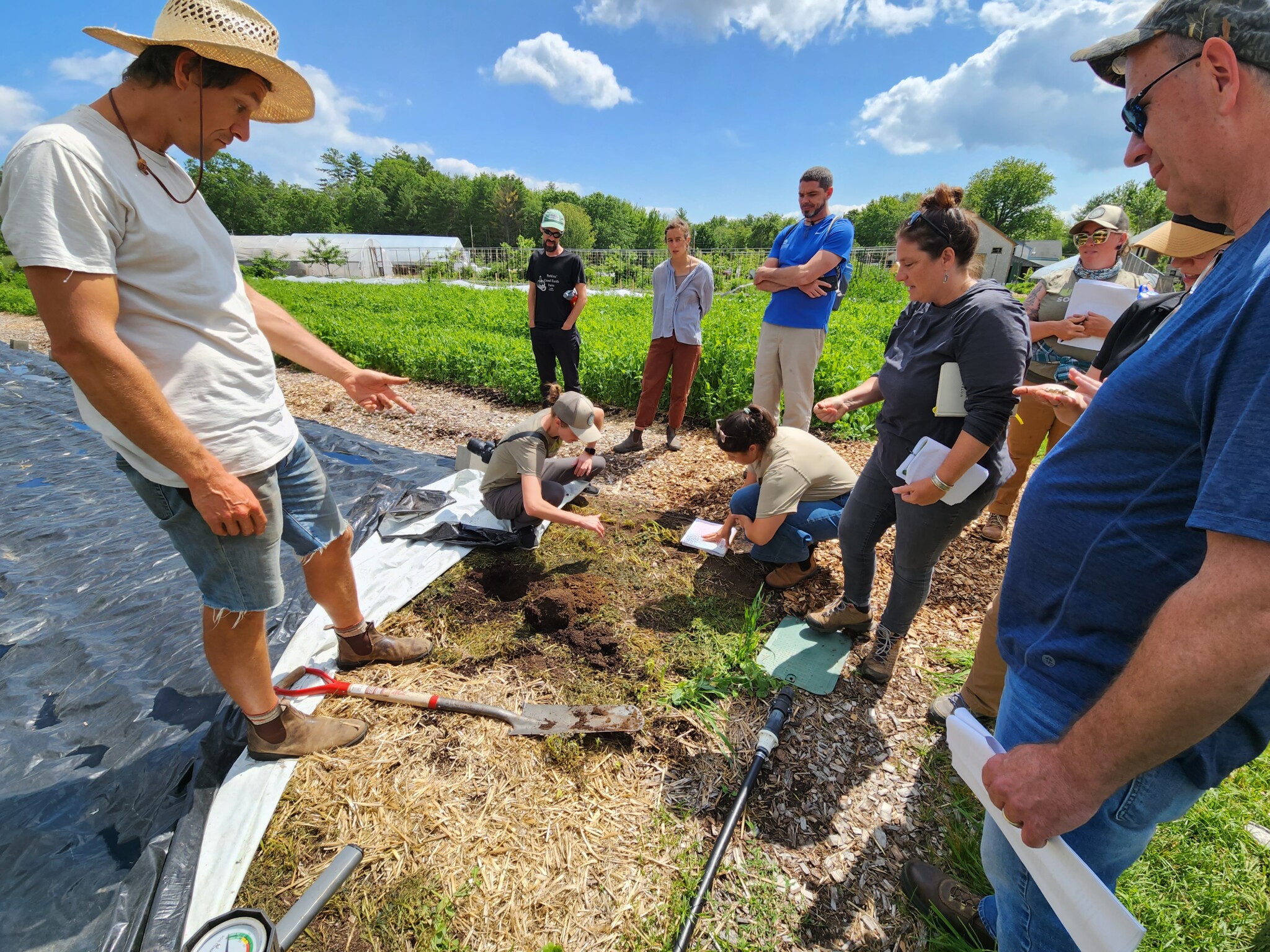 HLA Faculty and Specialists Visit to Frith Farm in Maine | Purdue ...