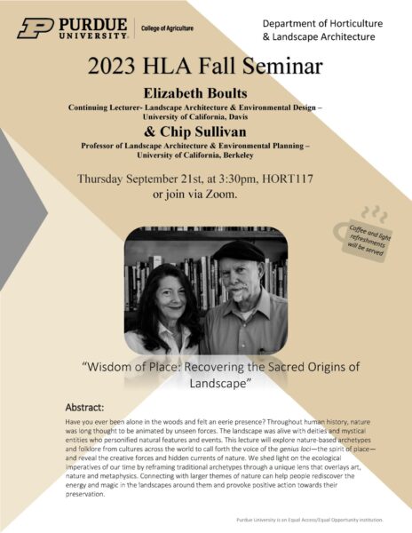2023 HLA Fall Seminar: Elizabeth Boults and Chip Sullivan – Wisdom of ...