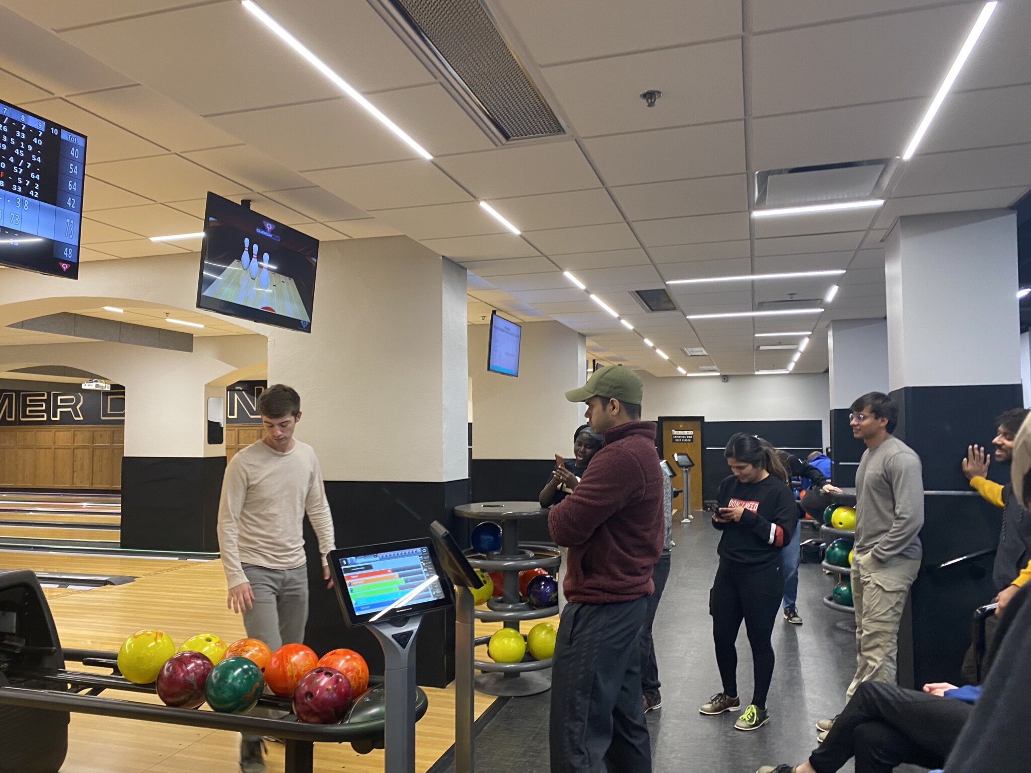 Graduate Students Enjoyed Evening of Bowling and Pizza | Purdue ...