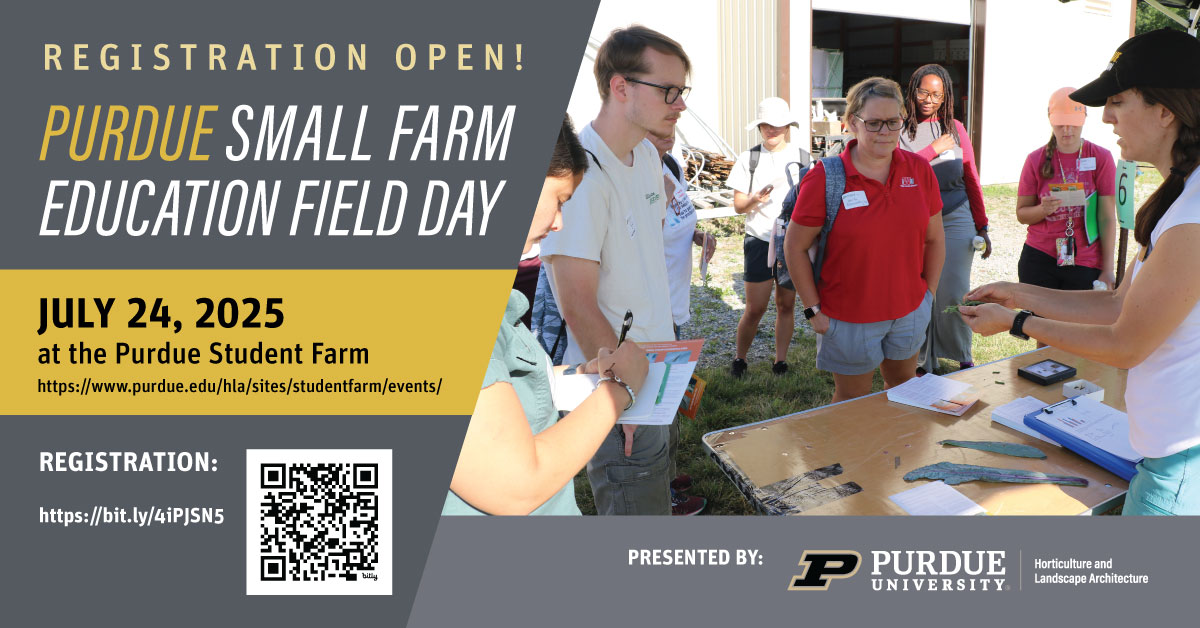 Purdue Small Farm Education Field Day | Purdue University HLA Happenings