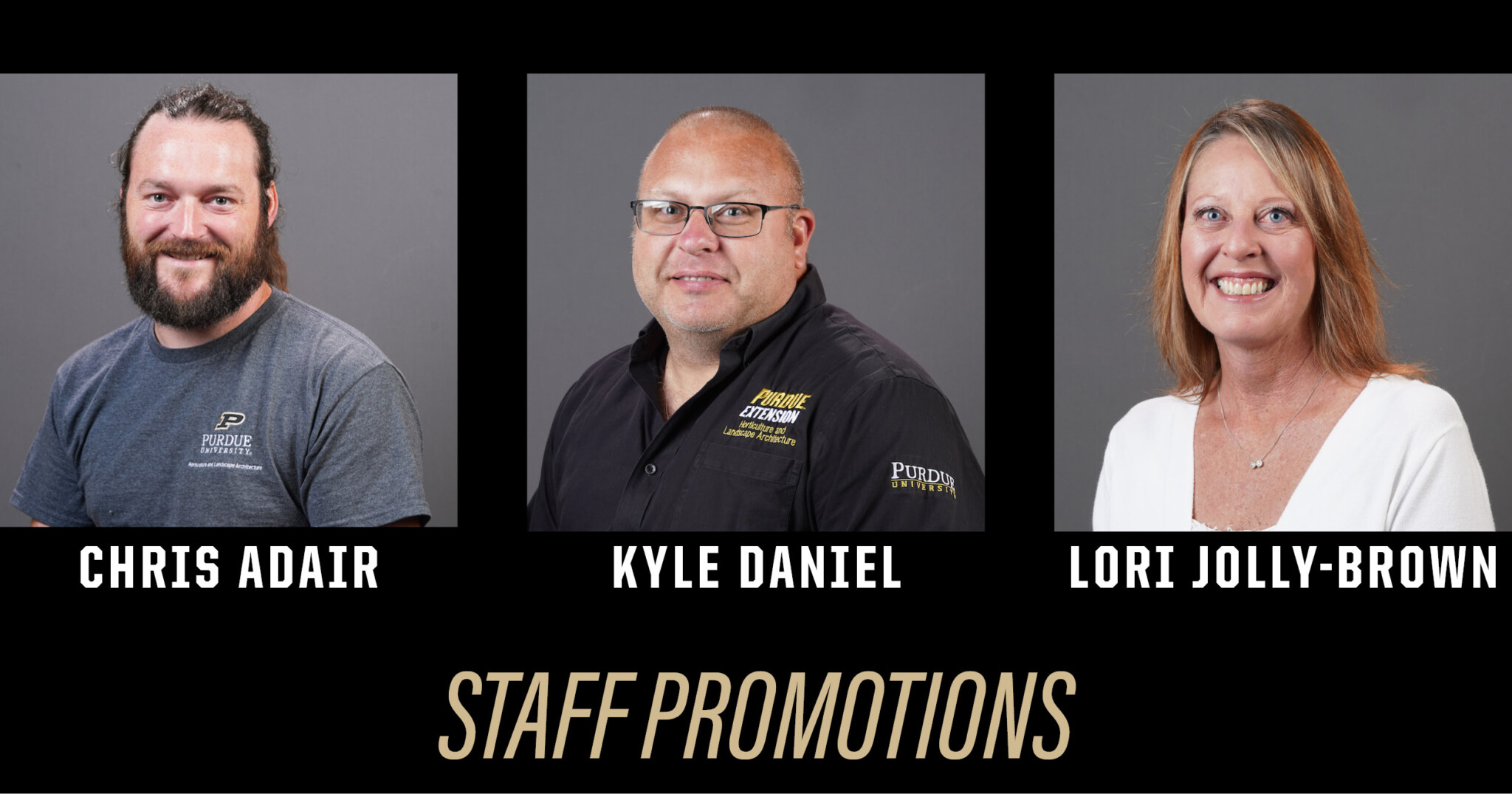 Staff Promotions | Purdue University HLA Happenings