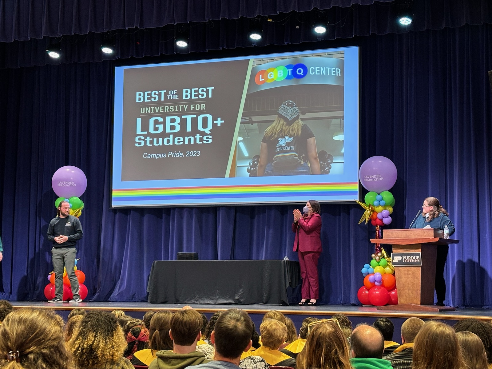 Chris Adair Received Outstanding Ally Award from Purdue LGBTQ Center ...