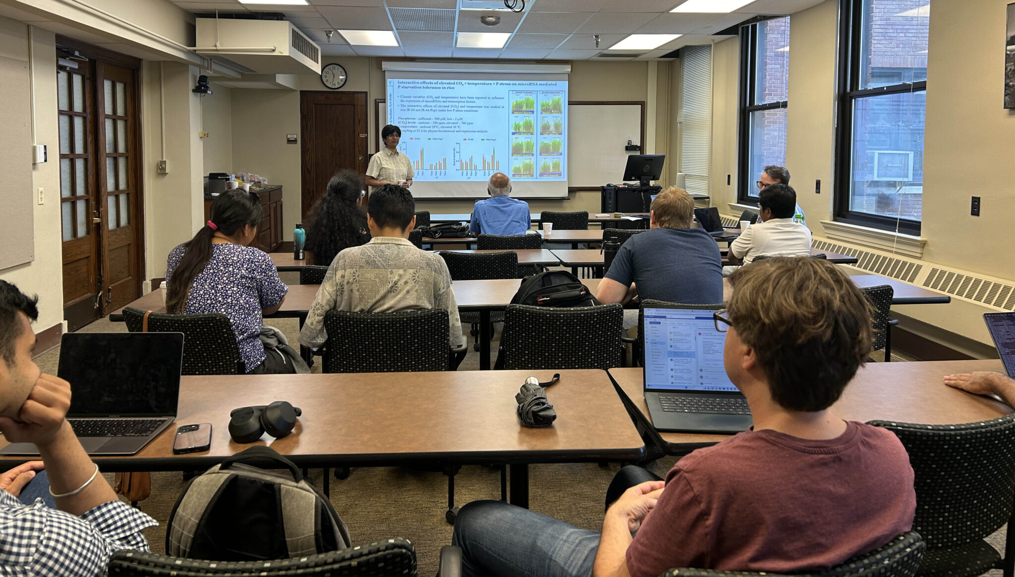 Dr. Renu Pandey Visited HLA Department | Purdue University HLA Happenings