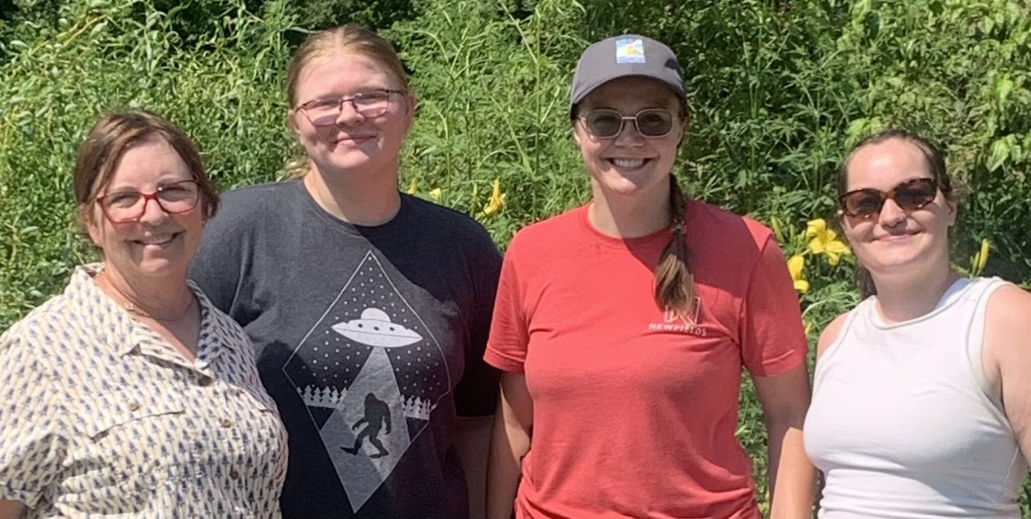 Karen Sullivan and Summer Student Gardeners Visit Newfields | Purdue ...