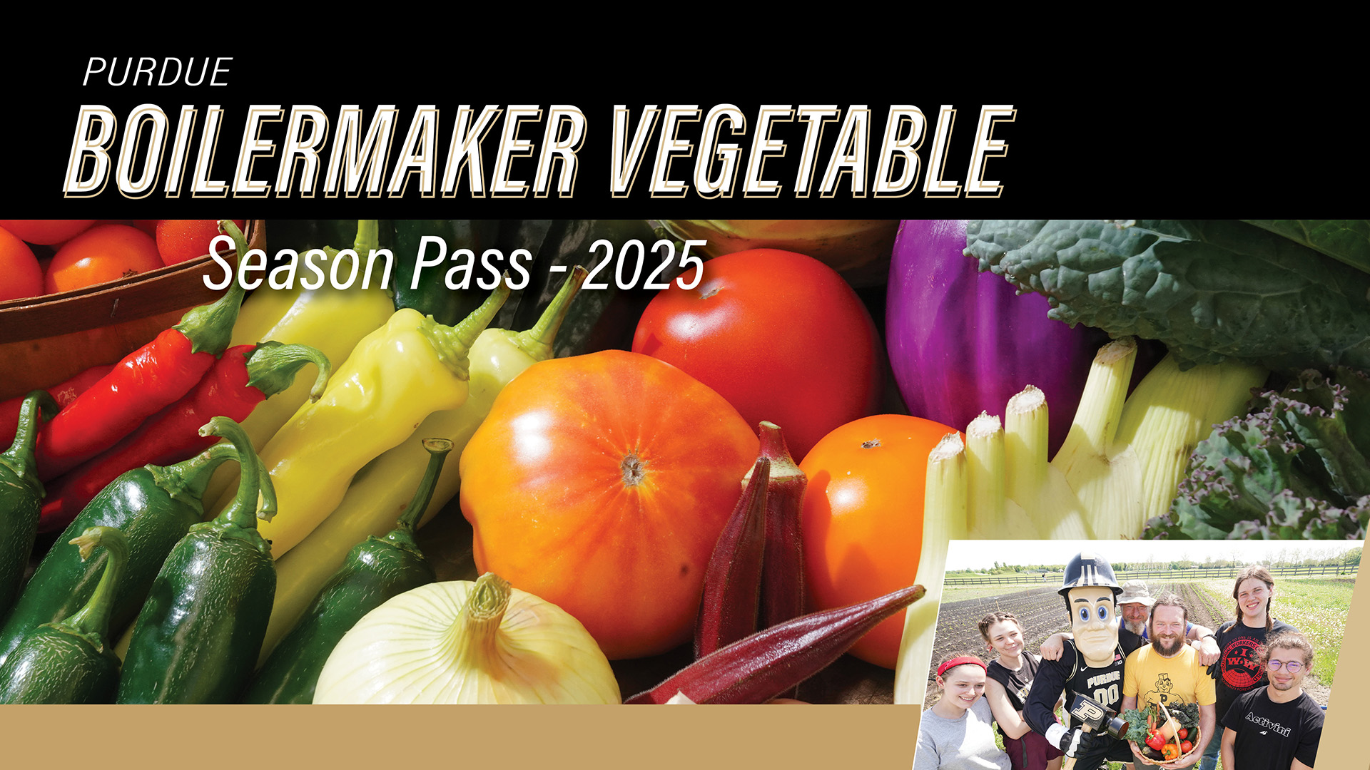 Purdue Student Farm Boilermaker Vegetable Season Pass | Purdue ...