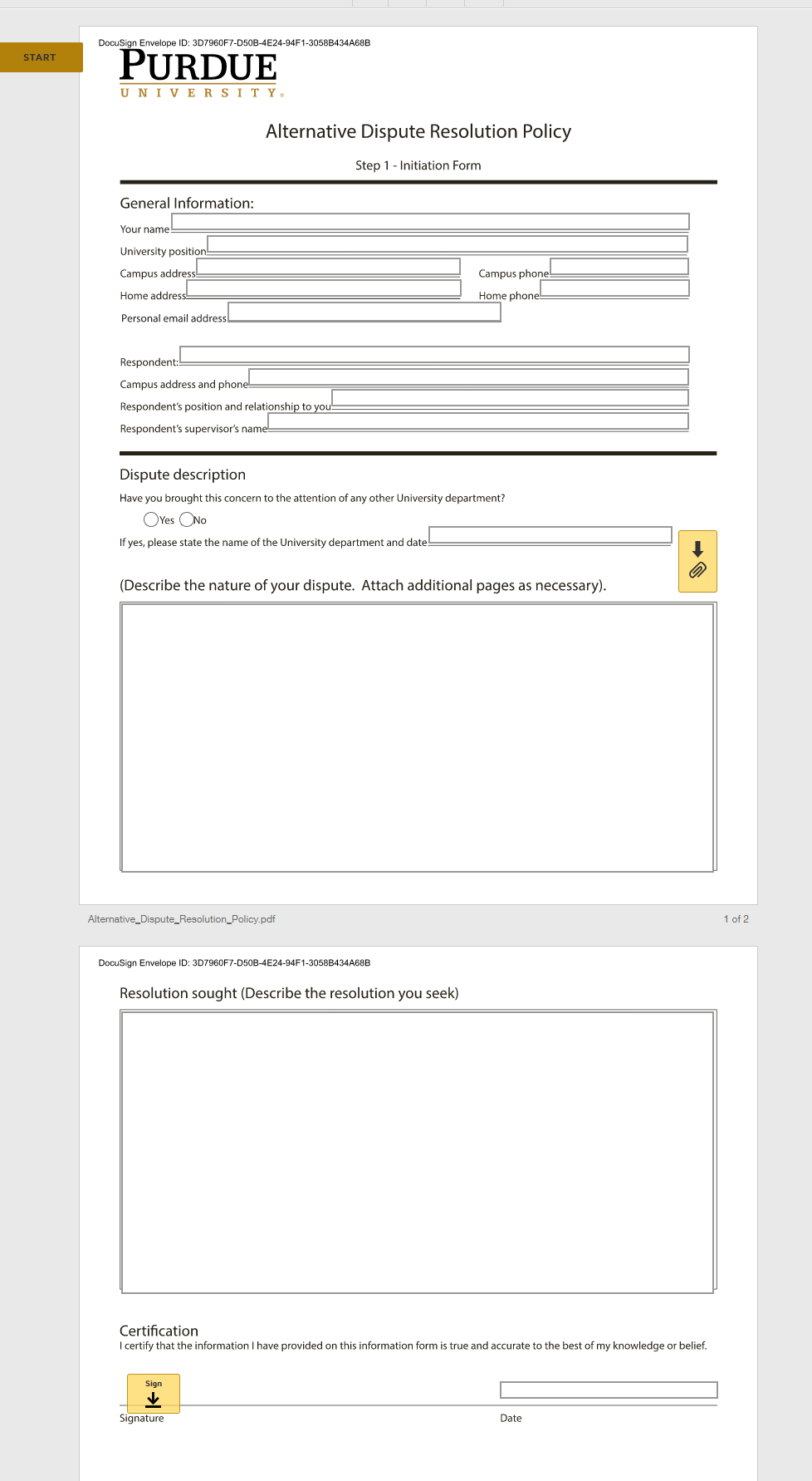 Grievance Resolution/Alternative Dispute Resolution - Human Resources - Purdue University