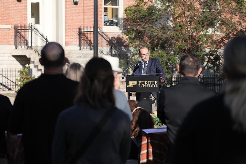 Ceremonial groundbreaking marks beginning of University Hall renovation ...