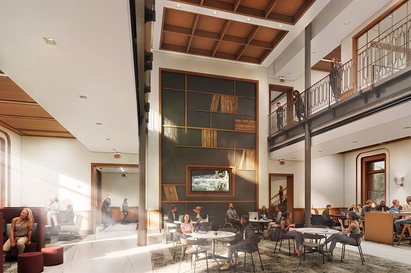 Ceremonial groundbreaking marks beginning of University Hall renovation ...