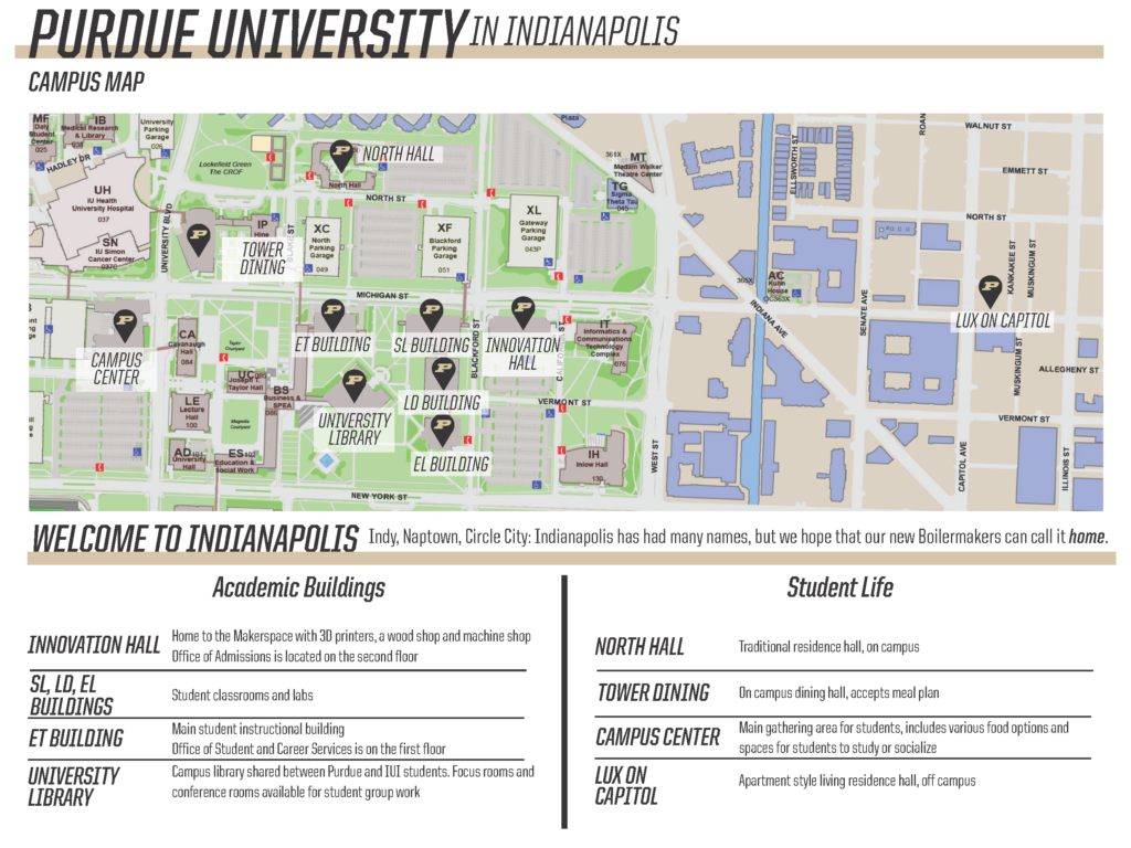 Office of Admissions map, staff help new students find the right path ...