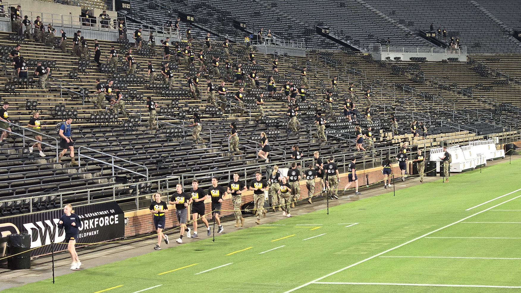 Purdue ROTC holds 9/11 Memorial Steps of Sacrifice - News
