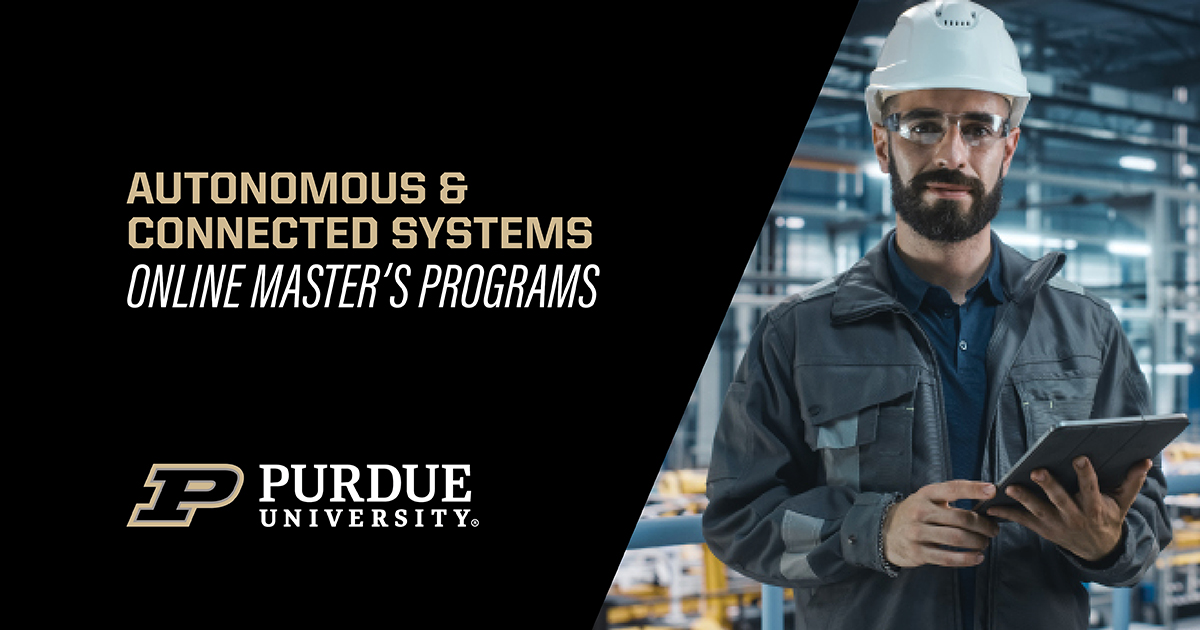 Purdue offers online master’s degrees in autonomy, the Internet of ...