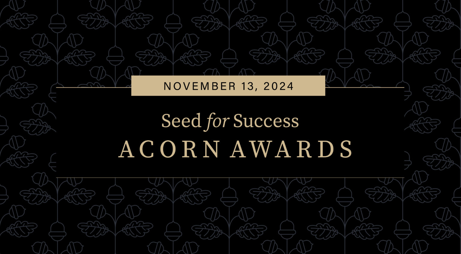 Celebrate Purdue’s leading researchers at the Seed for Success Acorn ...