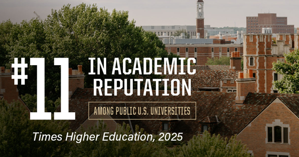 Purdue’s strong academic reputation and prestige pushes it to No. 11 ...