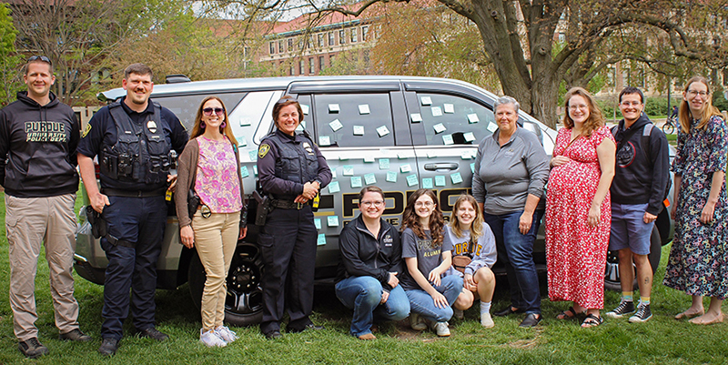 Today: Purdue police, Center for Advocacy, Response and Education team ...