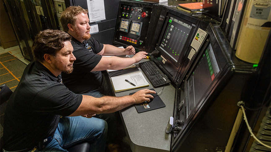 At Indiana’s only nuclear reactor, engineers conduct the first ...