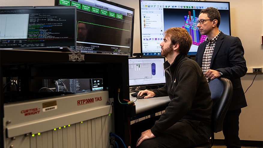 At Indiana’s only nuclear reactor, engineers conduct the first ...