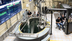 At Indiana’s only nuclear reactor, engineers conduct the first ...