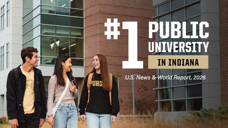 Purdue ranked No. 1 public university in Indiana; 20 undergraduate programs among top 20 in U.S ...