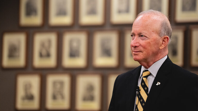 Mitch Daniels to serve as Purdue interim president - News