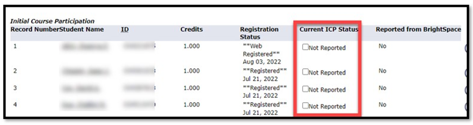 Initial Course Participation Instructions - Office of the Registrar ...