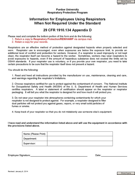 All Forms - Environmental Health and Safety - Purdue University