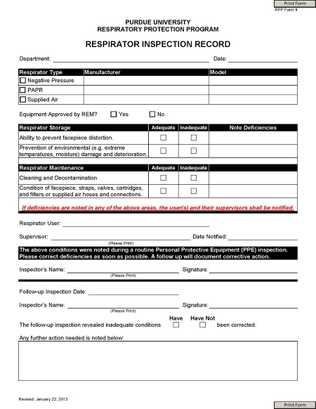 All Forms - Environmental Health and Safety - Purdue University