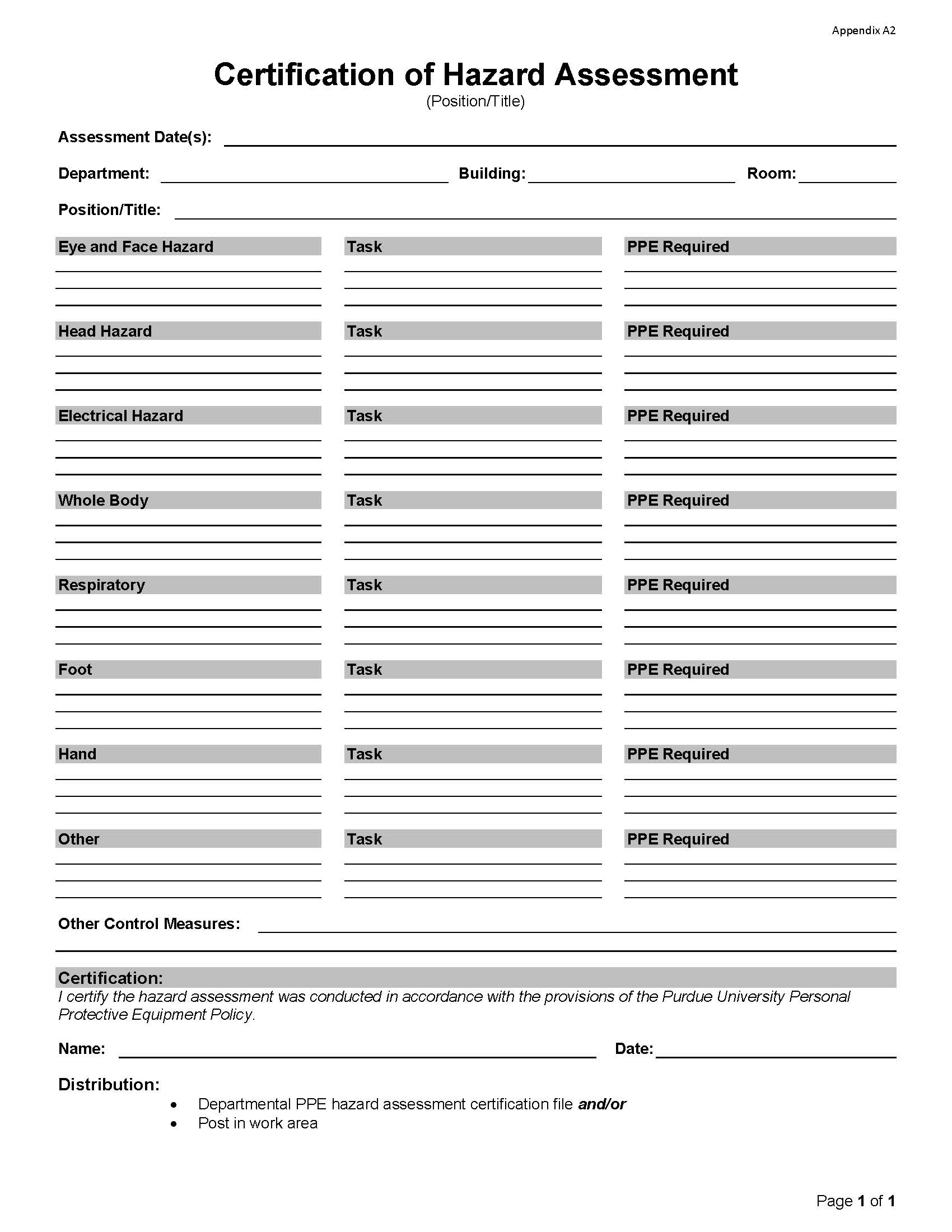 All Forms - Environmental Health and Safety - Purdue University