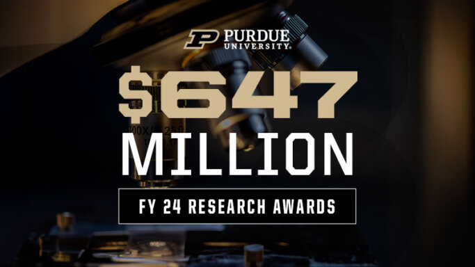 Purdue sets record with $647m in research awards, more than doubling ...