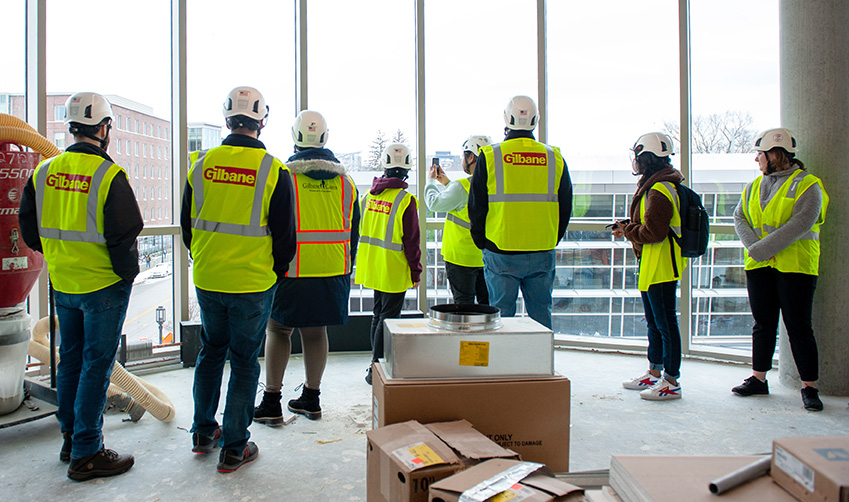 Construction Ambassadors Provide Lift to New Home of Bands & Orchestras ...