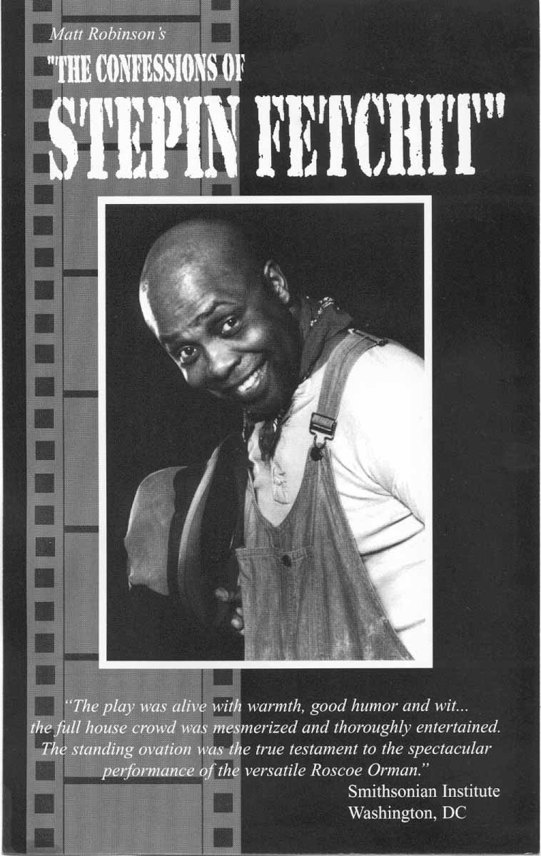 Black Cultural Center presents 'The Confession of Stepin Fetchit'
