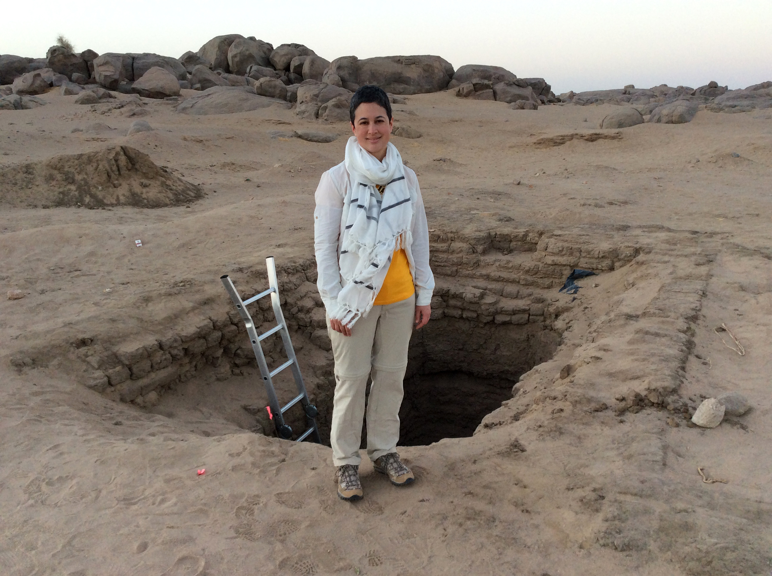 Purdue archaeologist excavating in the Sudan, Nile River Valley area ...